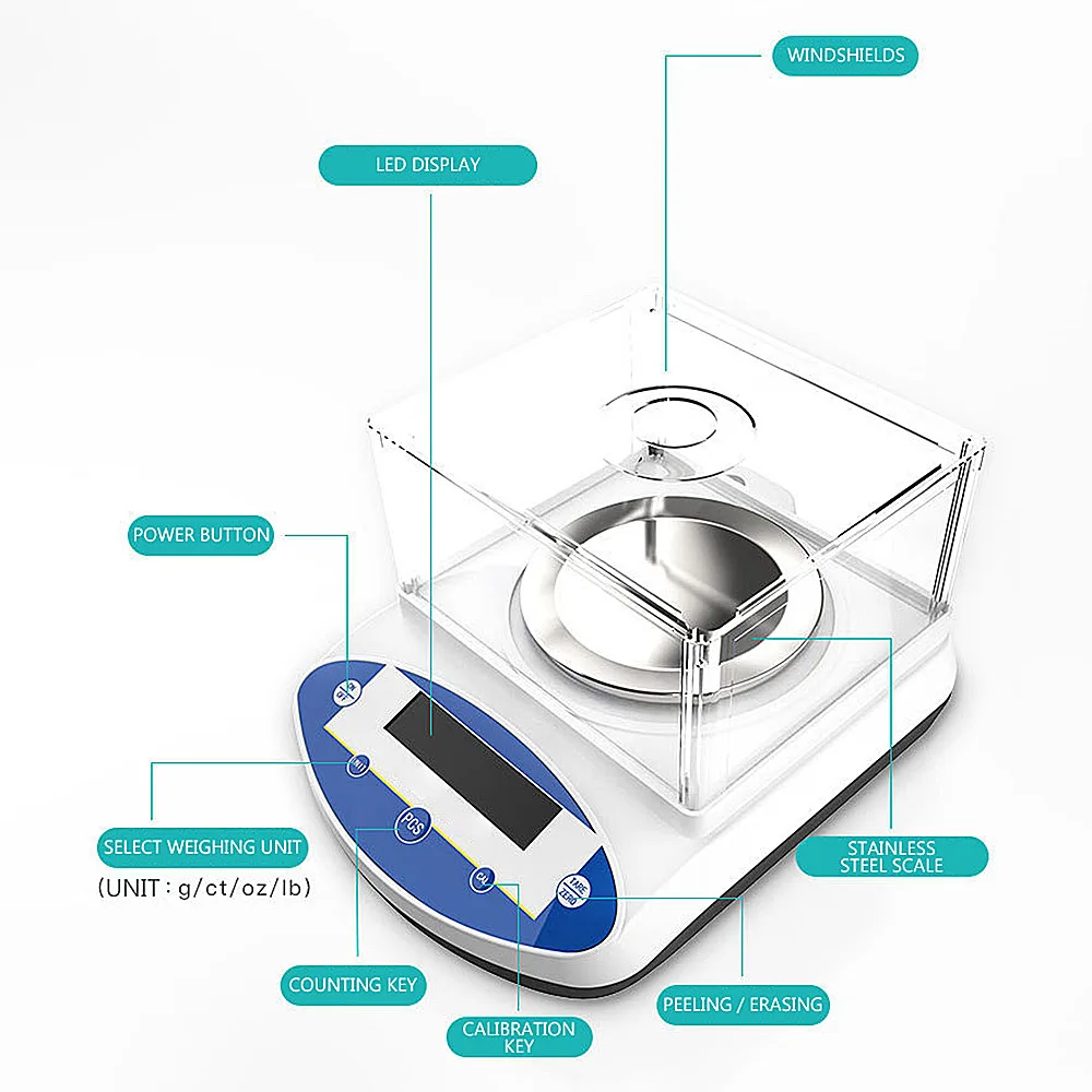 Analytical Balance Diagram