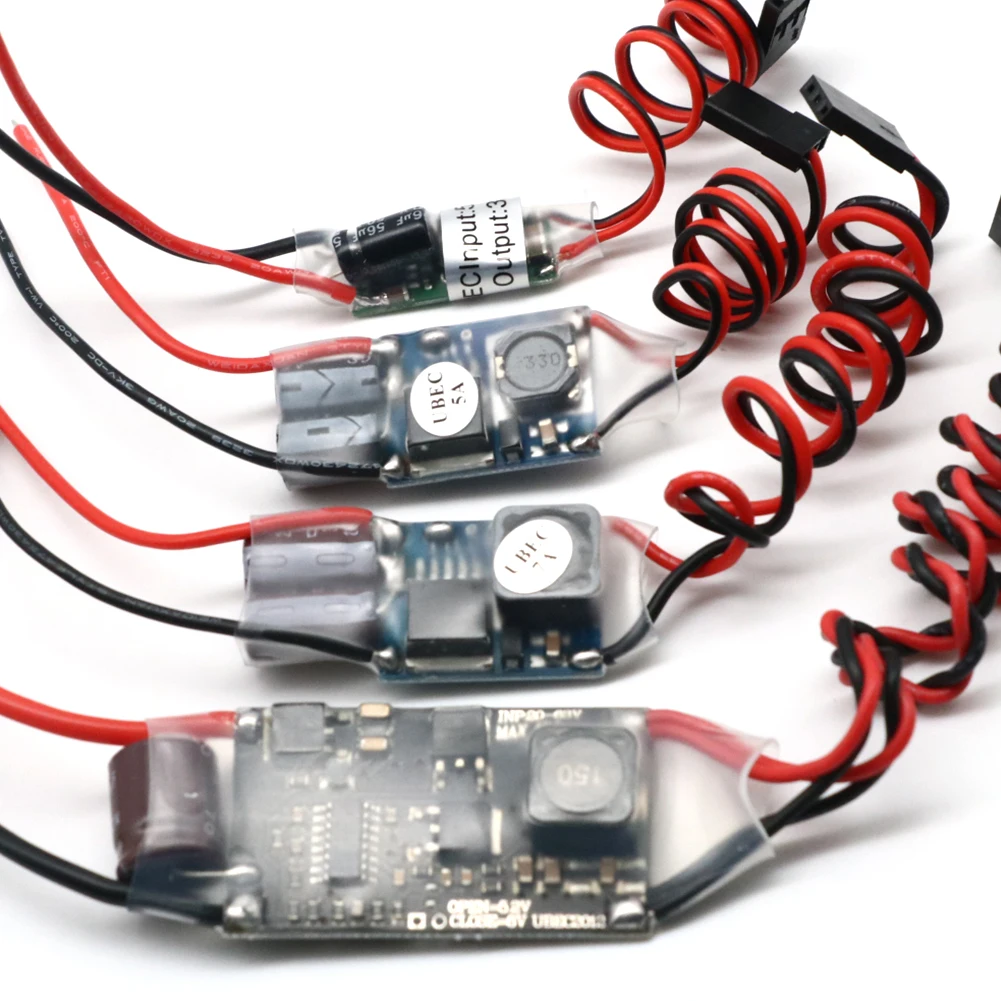 UBEC 3A /5A /7A /15A Lowest RF Noise BEC Full Shielding Antijamming ...