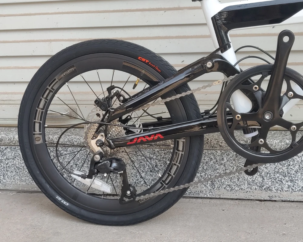 JAVA NEO2 접이식 자전거, 알루미늄 합금, 9 단 406 자전거, 20 인치|자전거| - AliExpress