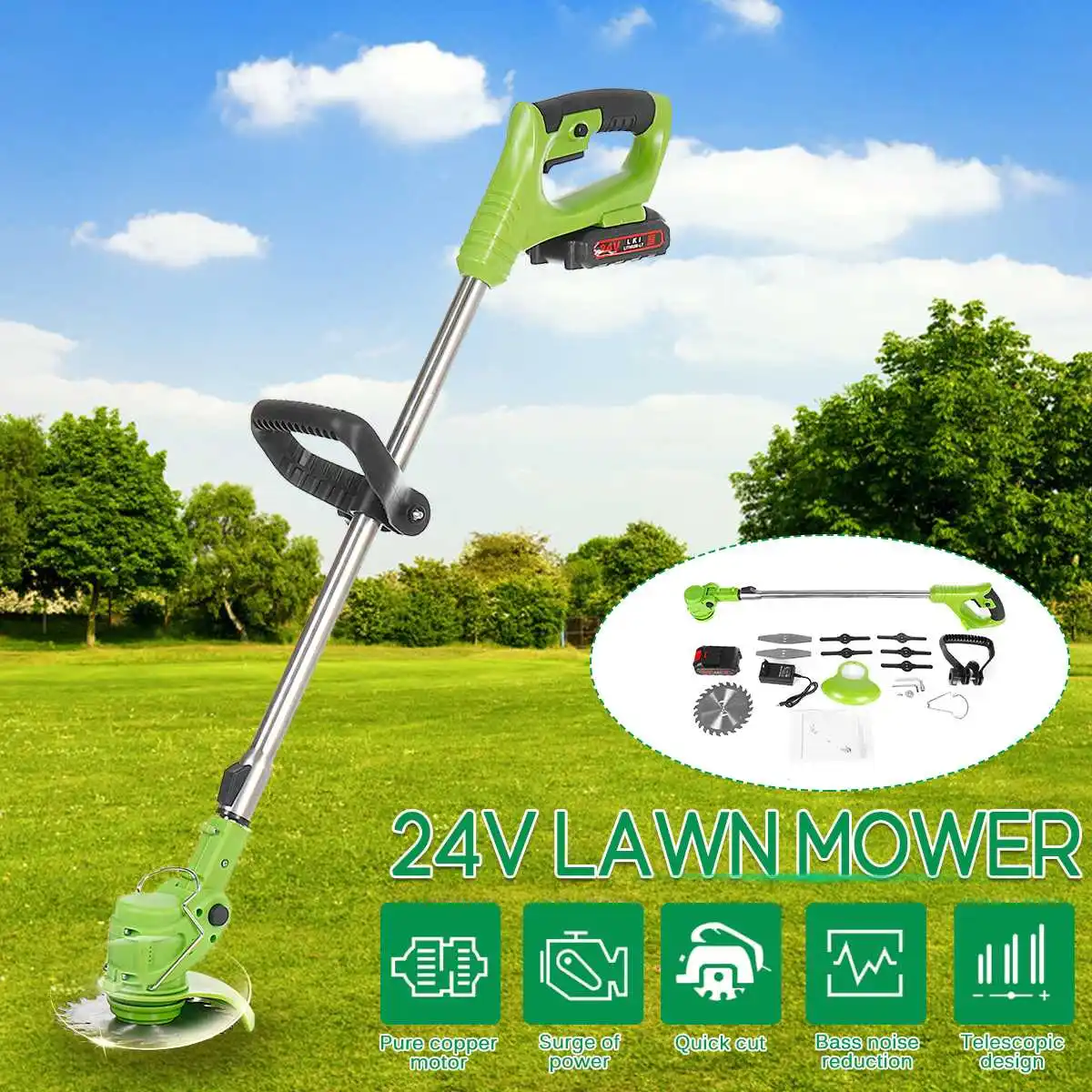 Electric-Grass-Trimmer-Powerful-Trimmers-Brush-Cutter-Lawn-Mower ...