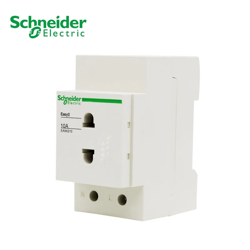 Adapter distribution box EA9X210 2P 10A two-hole power socket Digital ...