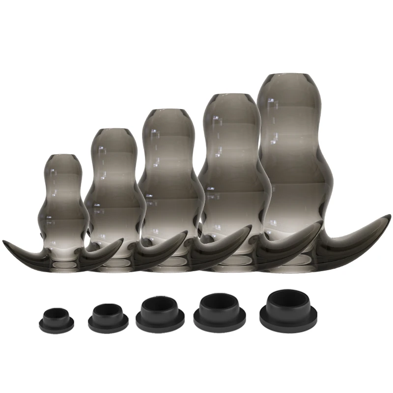 Hollow Anal Plug Insert Anus Dilator Sex Toy Anal Speculum Expander ...