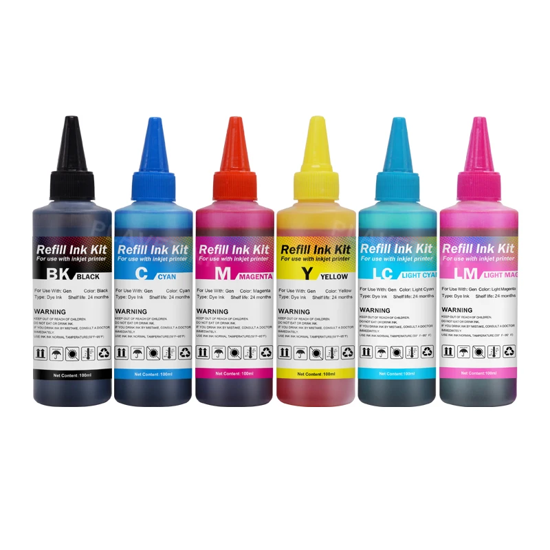Plavetink T0801 - T0806 Ink Refill Cartridges For Epson Stylus PX650W ...