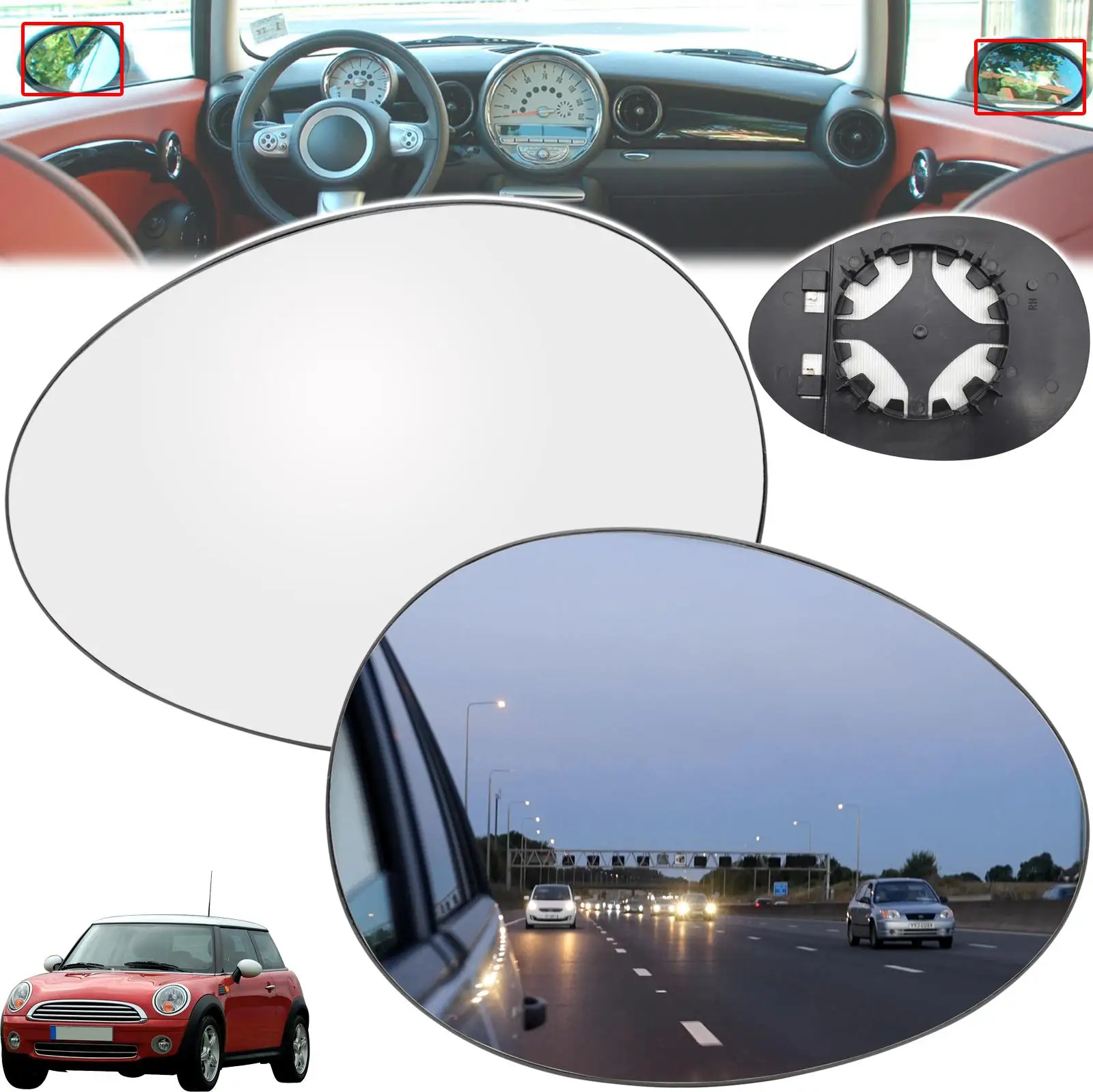 For-Bmw-Mini-Cooper-Clubman-Countryman-2007-2015-Left-Right-Door-Side ...