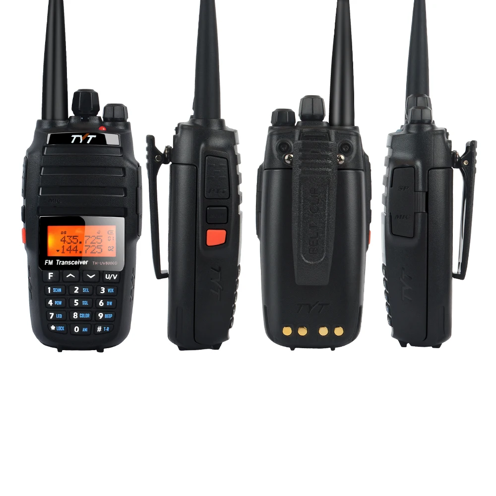 TH-UV8000D walkie talkie TYT 10W Dual band VHF&UHF cross band repeater ...