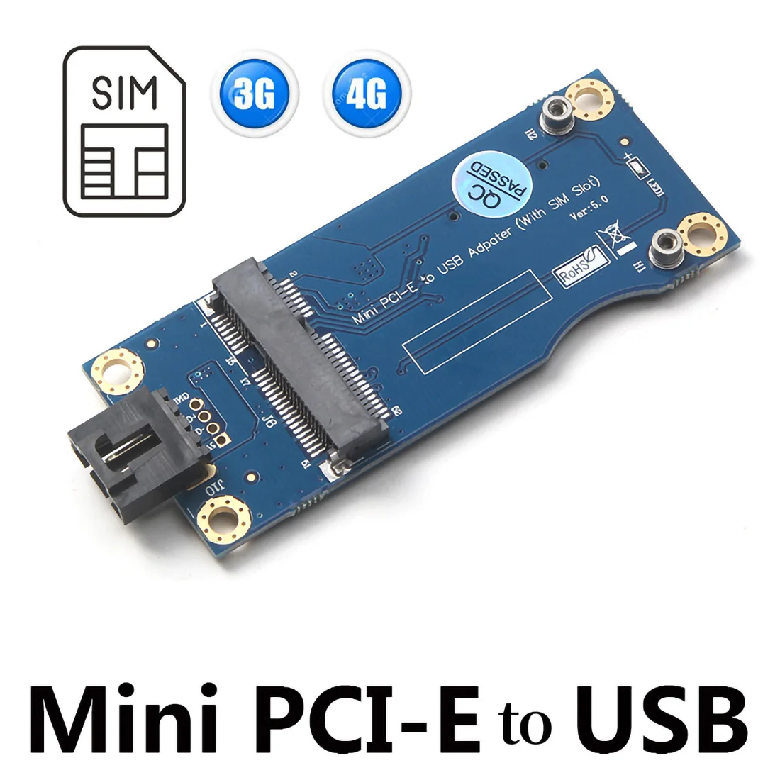 XT-XINTE-Mini-PCI-E-WWAN-Test-Card-USB-4Pin-Mini-PCI-Express-Adapter ...