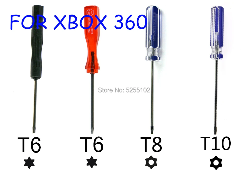 5PCS-For-XBOX-360-ONE-Wireless-Controller-Screwdriver-T6-T8-T10-Torx ...