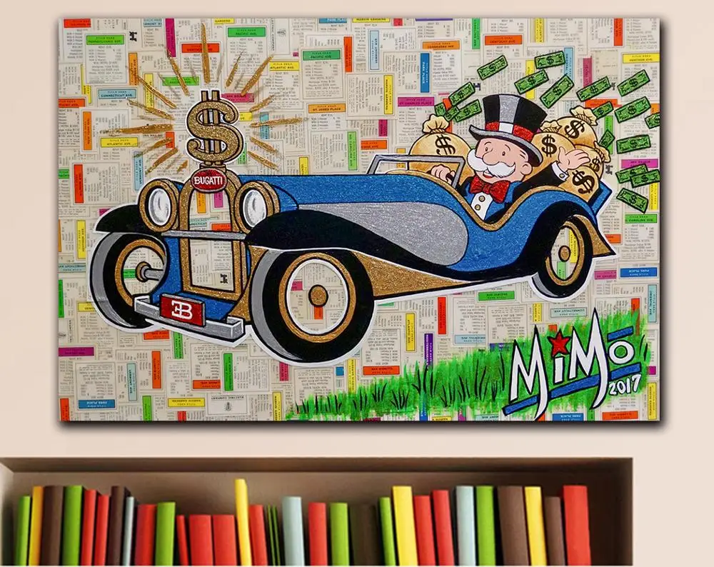 Monopoly Car Drawing