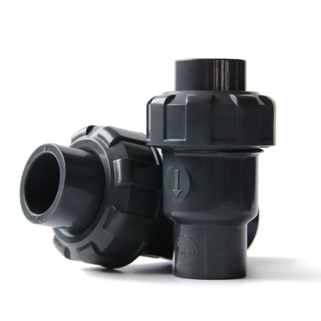 PVC Pipe Fittings Check Valve Plumbing System Fittings 20mm, 51% OFF