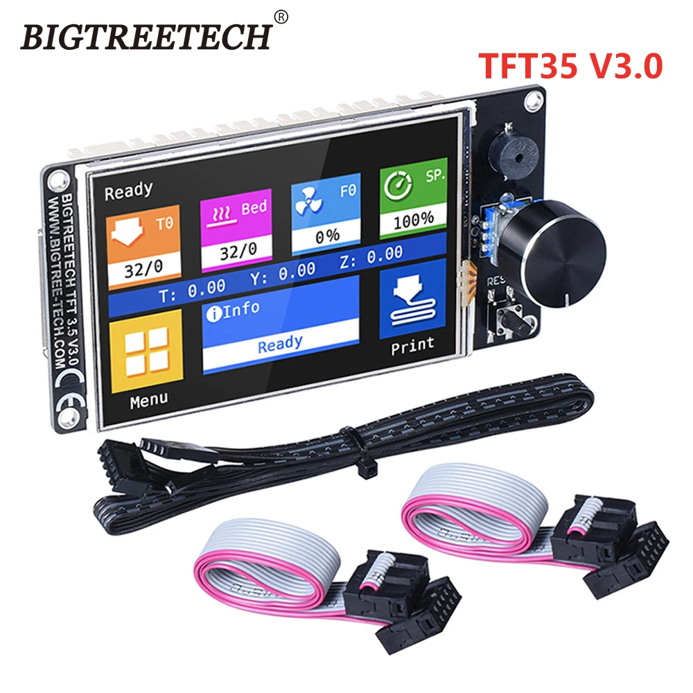 Bigtreetech Tft35 V3.0 Touch Screen Tft3.5 Inch With Wifi 12864 Lcd ...