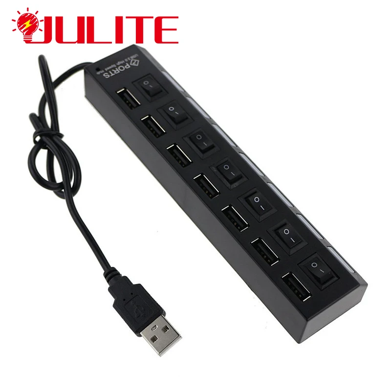 High Quality 7 Usb Outlets Small Splitter Switch For And Pin Light Up ...