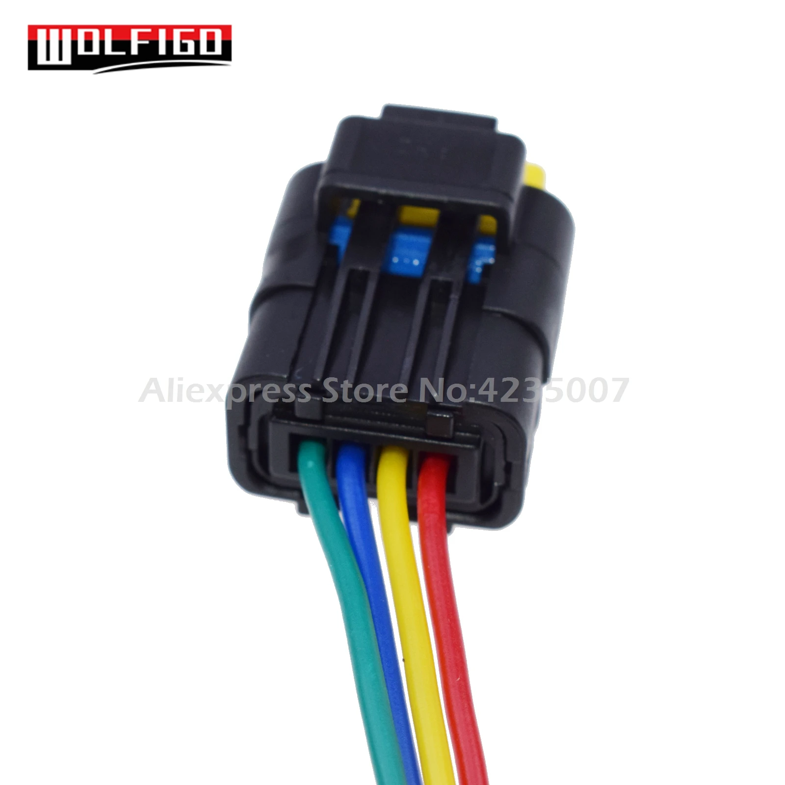 WOLFIGO New Fuel Pump Cable Wire Wiring Harness Plug 4 Pin For Renault ...