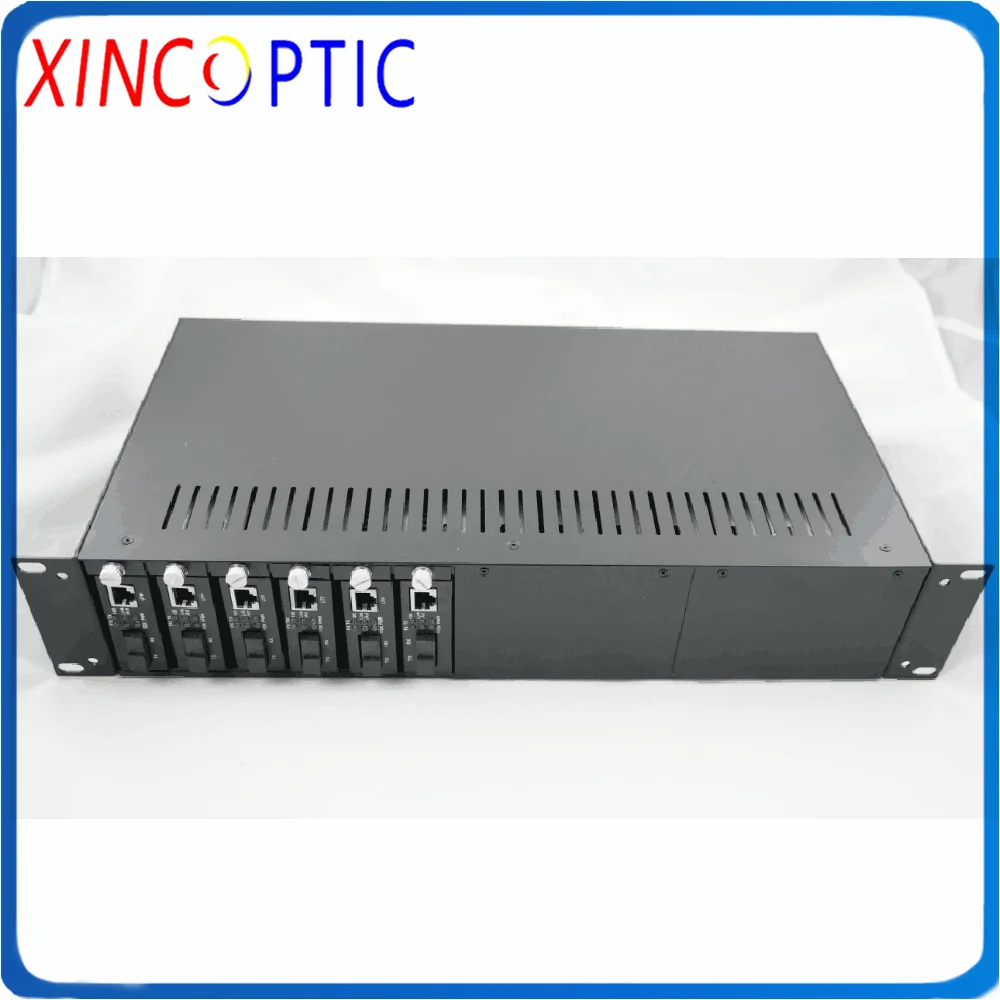 2U 14Slots 19 inch Rack Mount Chassis,Sinlge/Double Power Supply Fiber ...