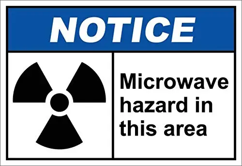 Microwave-Hazard-in-This-Area-Notice-Metal-Wall-Poster-Tin-Sign-Vintage ...
