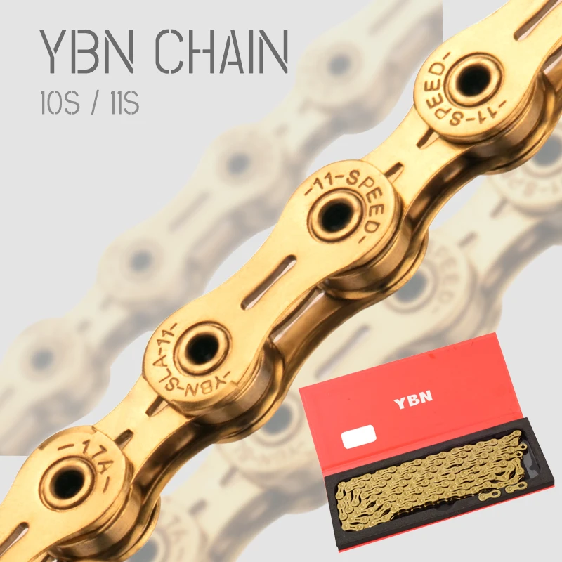 YBN-10-11-speed-Bicycle-Chain-Golden-MTB-Road-Bike-Chain-for-Shimano ...