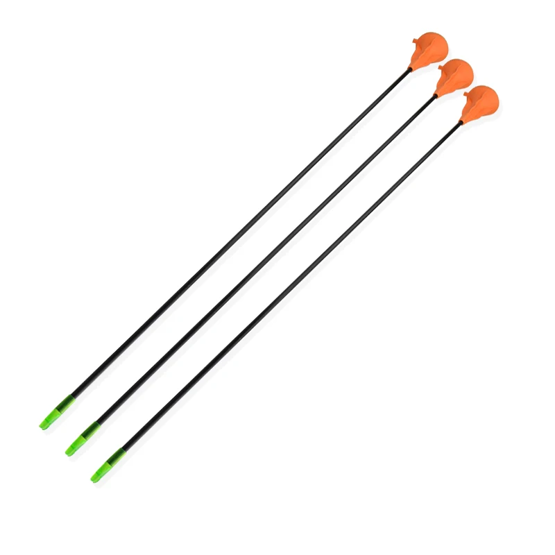 6/12pcs Archery Suction Cup Arrows Fiberglass Shaft Kids Replacement ...