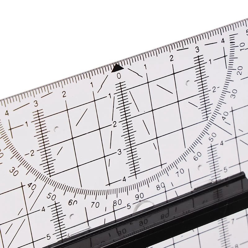 Regle - equerre,Règle de Triangle de dessin multifonction avec poignée ...