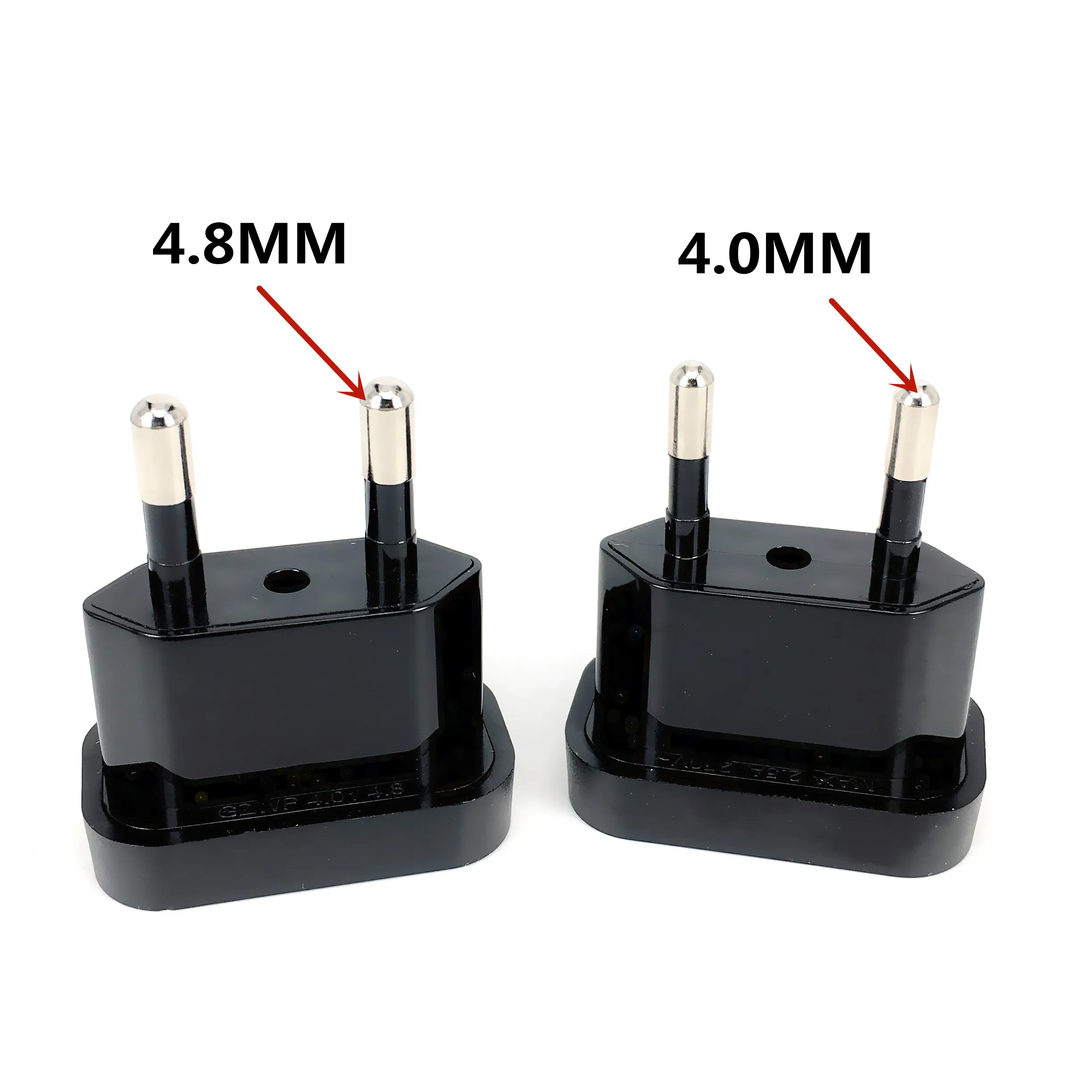 4.0mm 4.8mm pins Safety Retardant Material Power Plug Converter Travel ...