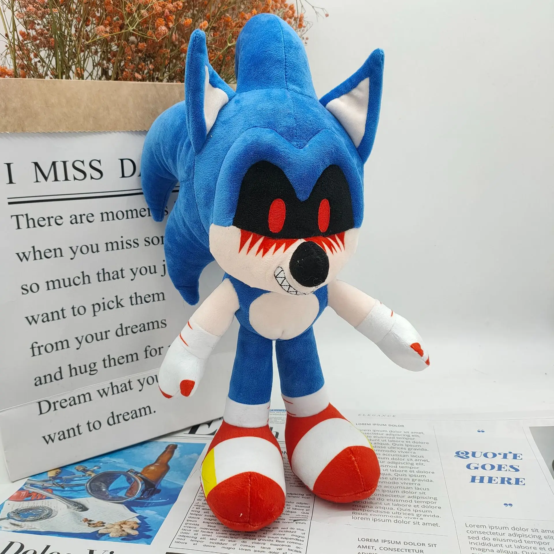 Sonic exe plush - rtssnet