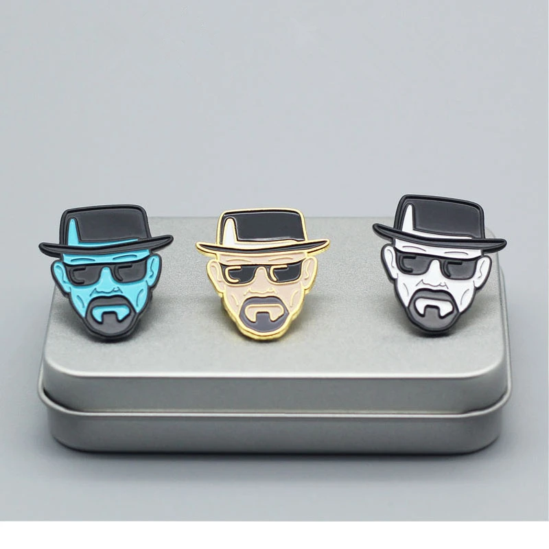Movie-Breaking-Bad-Walter-White-Brooch-Enamel-Pin-Lapel-Pins-Badge-For ...