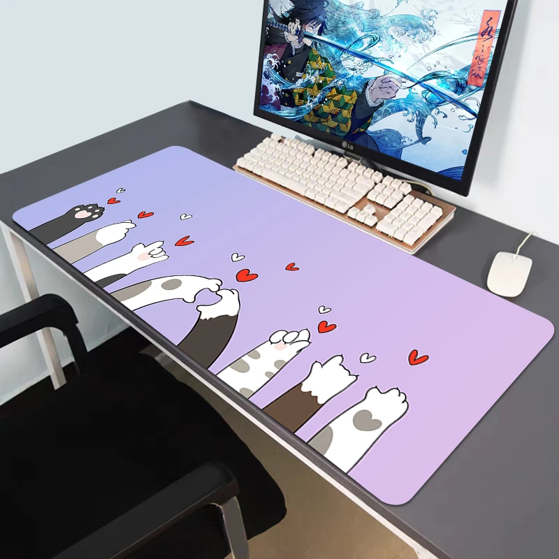 Large XL Cute Mouse Mat Anime Laptop Mouse Pad Notbook XXL Computer ...
