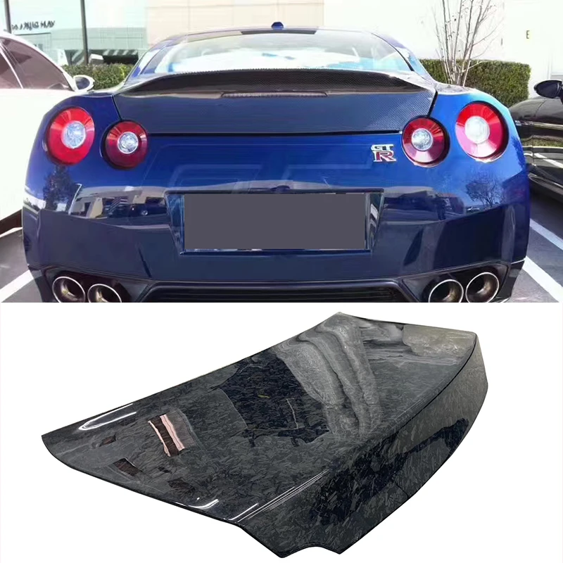High-quality-Carbon-Fiber-For-Nissan-GT-R-GTR-R35-2008-2016-Rear-Trunk ...