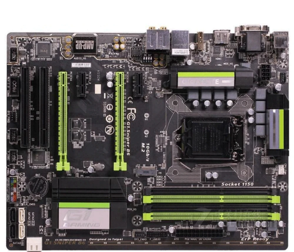 GA G1 Sniper B6 Original Used Desktop Motherboard G1 Sniper B6 LGA 1150 ga-g1-sniper-b6-original-used-desktop-motherboard-g1-sniper-b6-lga-1150