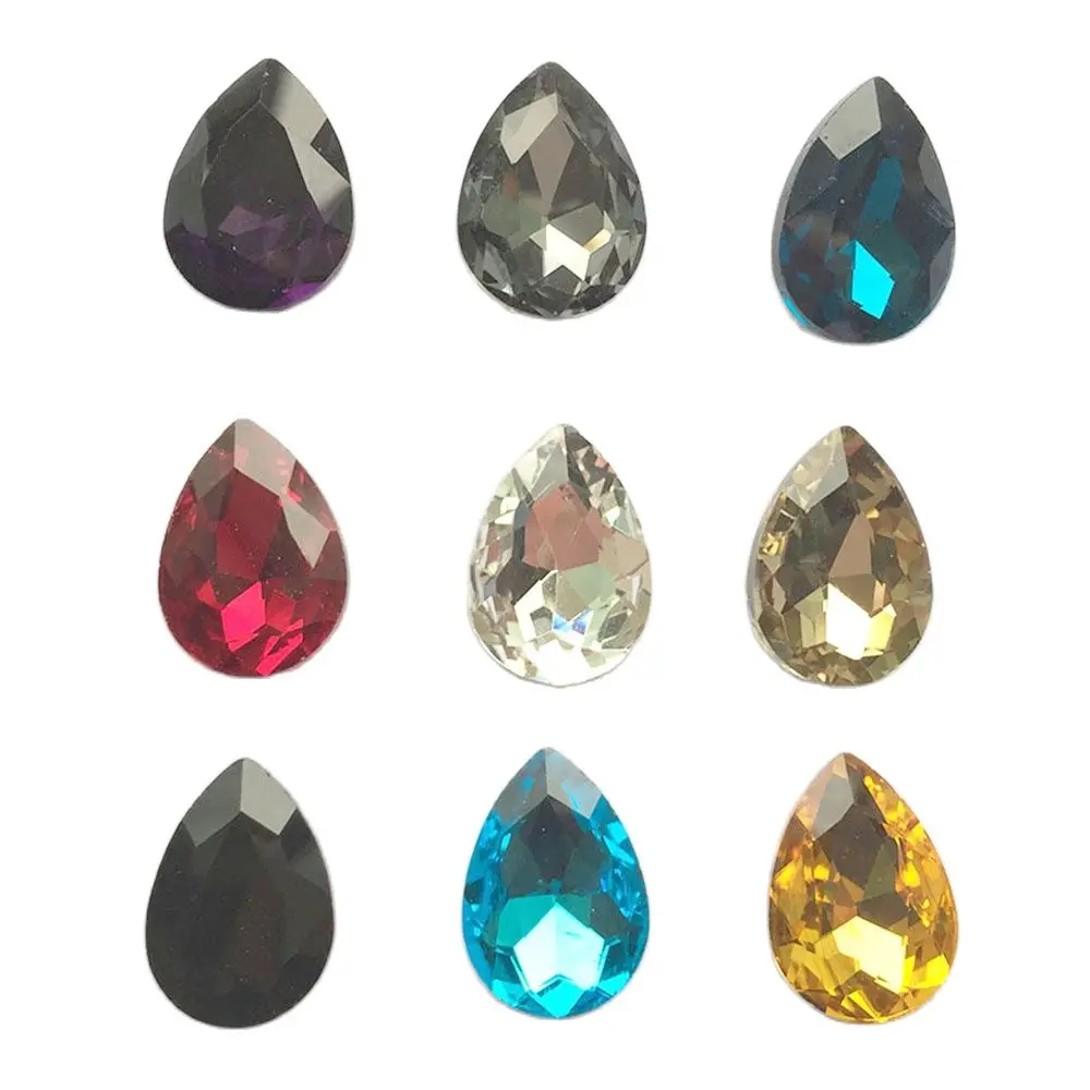 Water Drop Rhinestone Teardrop | Teardrop Crystals Rhinestones - High ...