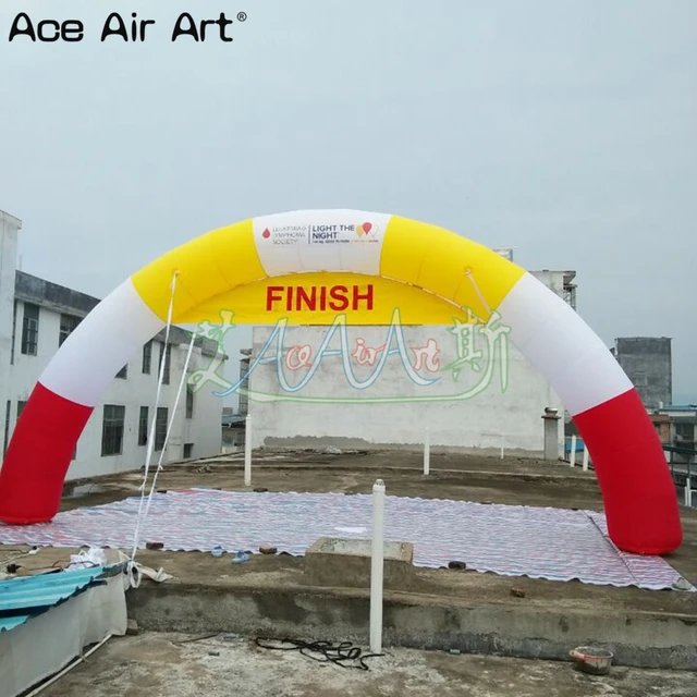 Finish Line Balloon Arch | englishfor2day.com