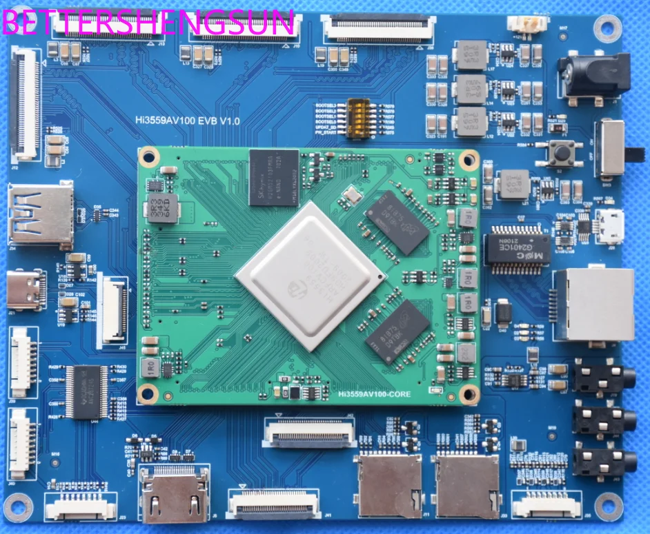 Papan-Pengembangan-HI3559AV100-HI3559A-Kecerdasan-Buatan-Pembelajaran-Mendalam-AI-Pemrosesan ...