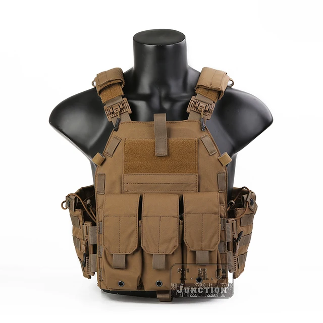 Emerson LBT-6094K Tactical Assaulter Plate Carrier Quick Release Armor ...