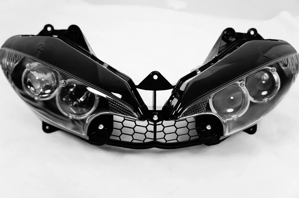 Yzf R6 Front Headlight Headlamp Assembly Housing For Yamaha Yzf-r6 ...