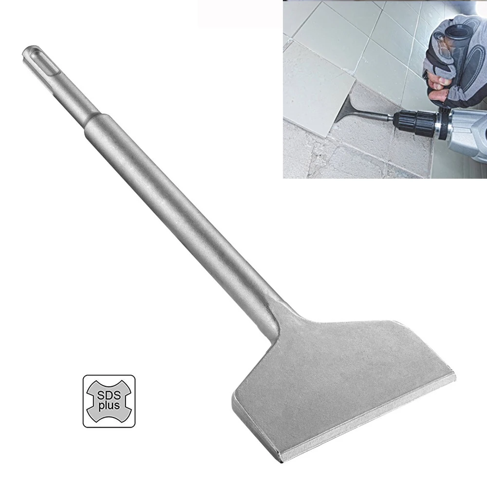 SDS PLUS Shank 3 in Wide Electric Hammer Chisel Tile Chisel Groove Bit ...