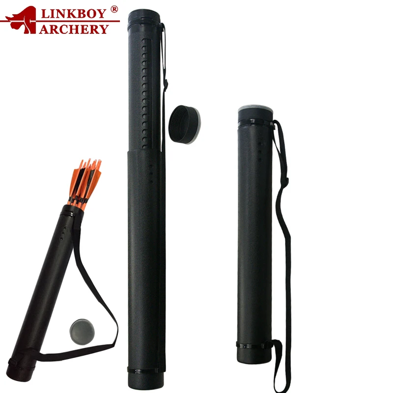 Linkboy Archery Adjustable Telescopic Arrow Quiver Tube 63-103 Cm For ...