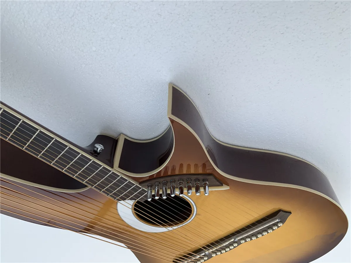 Double Cutaway Acoustic Guitar