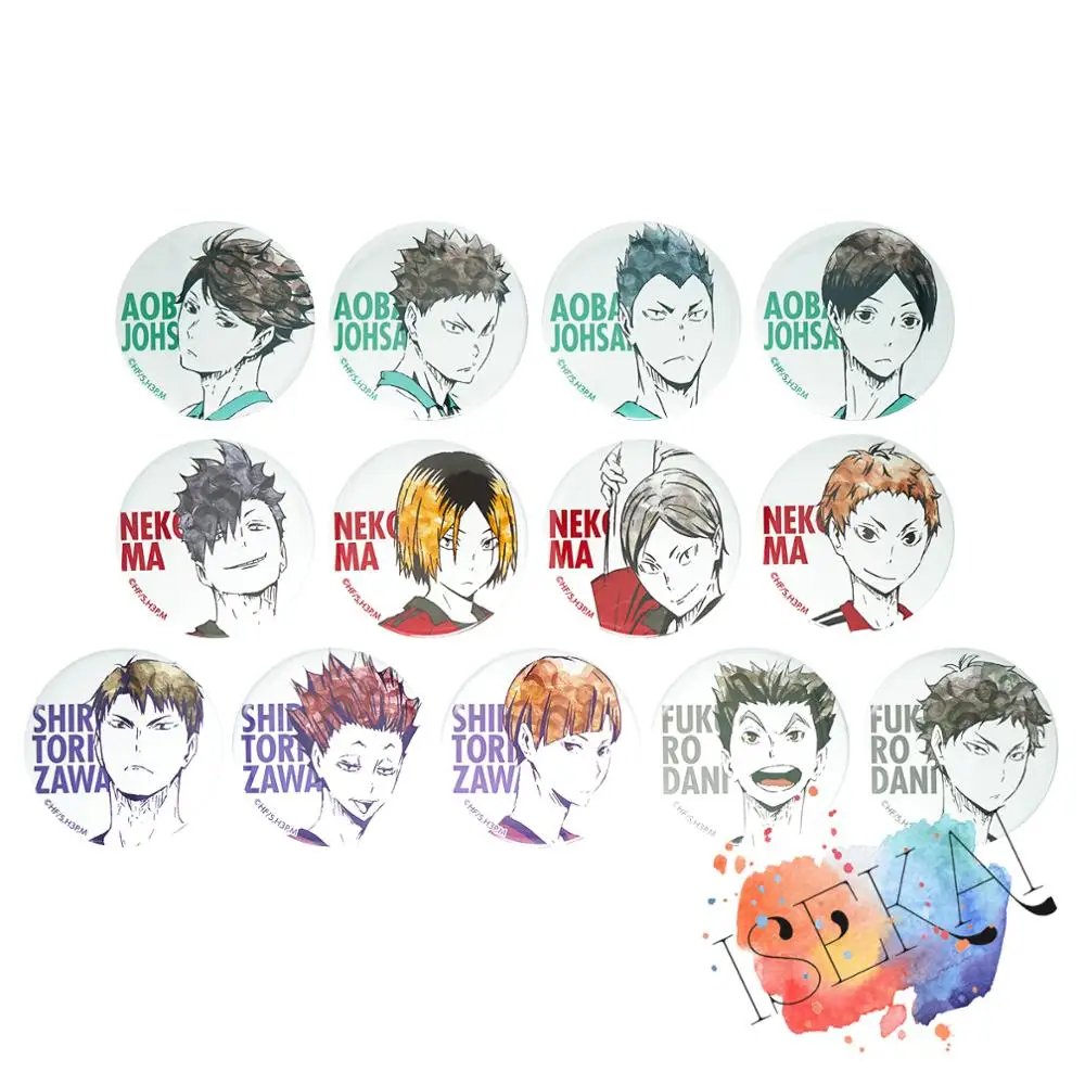 Haikyuu-Insignia-de-Anime-Oikawa-Tooru-Kuroo-Tetsurou-Satori-Tendou ...