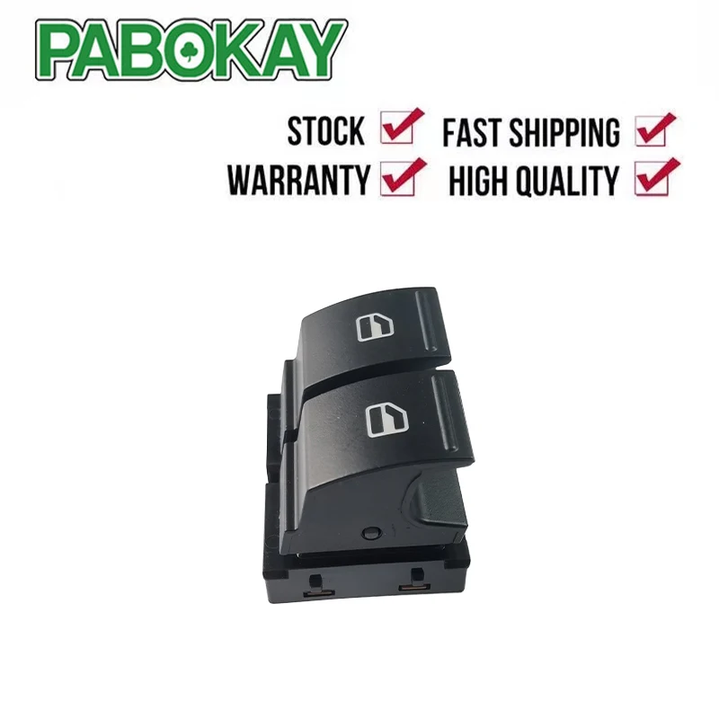 Car Window Switches Driver Side 1Z0959858 For SKODA FABIA MK2 2006 2014 ...