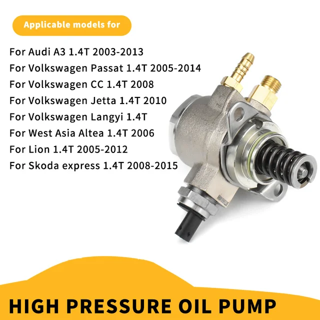 High Pressure fuel Pump for Jetta Golf 6 for SKODA Passat B7 A3 1.2TSI ...