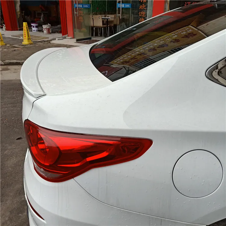 ABS Plastic Primer Color Rear Spoiler Tail Trunk Roof Wing Decoration ...
