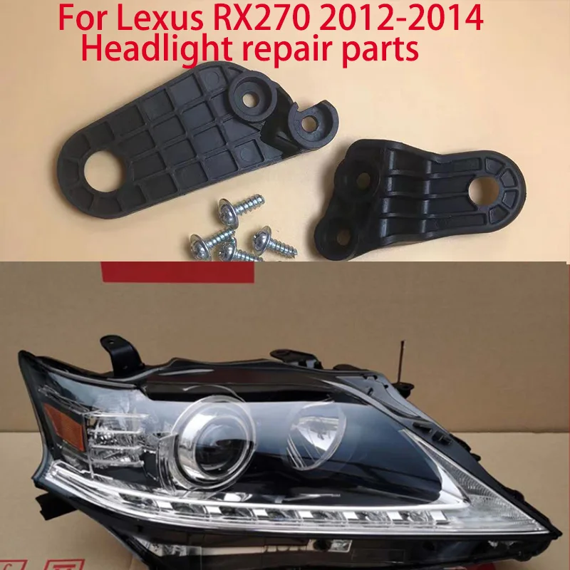Para lexus rx270 rx350 rx450h kit de reparo do farol suporte anel de ...