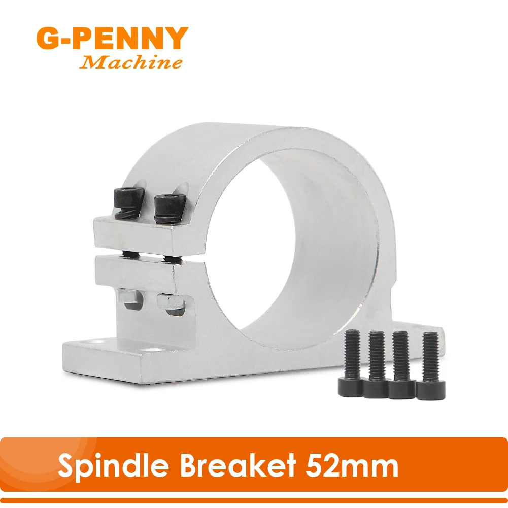 Free-Shipping-Spindle-bracket-52mm-aluminum-clamping-bracket-use-for ...