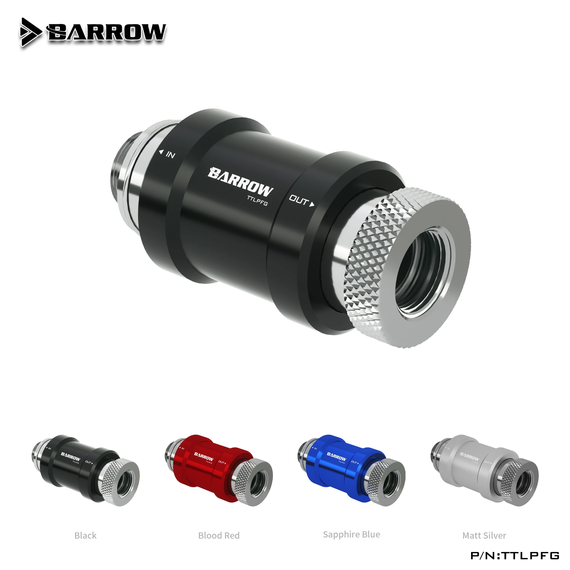 Barrow-TTLPFG-G1-4-Watercooling-Fitting-Hard-Tube-Water-Cooling-System ...