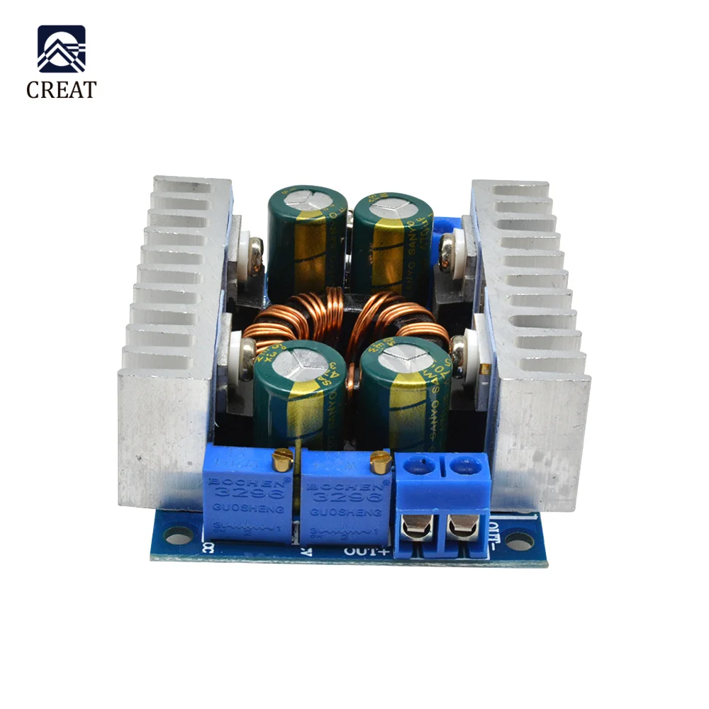 Dc-dc Dc 5-30v To 1.25-30v 8a Automatic Adjustable Step Up/down Boost/buck Converter Module ...