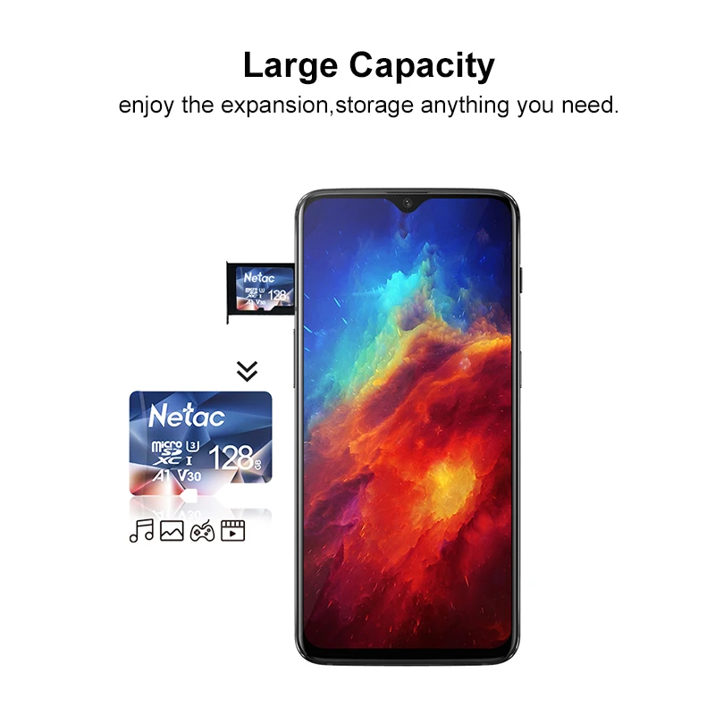 Netac Micro Sd Card 512gb 256gb 64gb 32gb 16gb Memory Card Sd Card ...