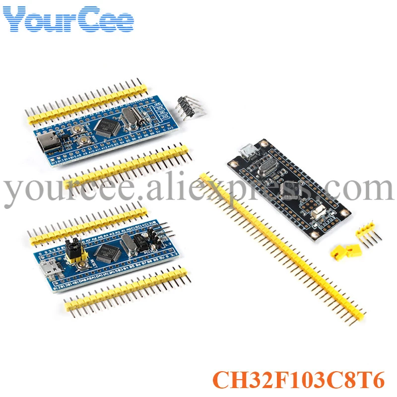 STM32F103C8T6แขน STM32ขั้นต่ำบอร์ดพัฒนาโมดูล CH32F103C8T6บอร์ดระบบ Type ...