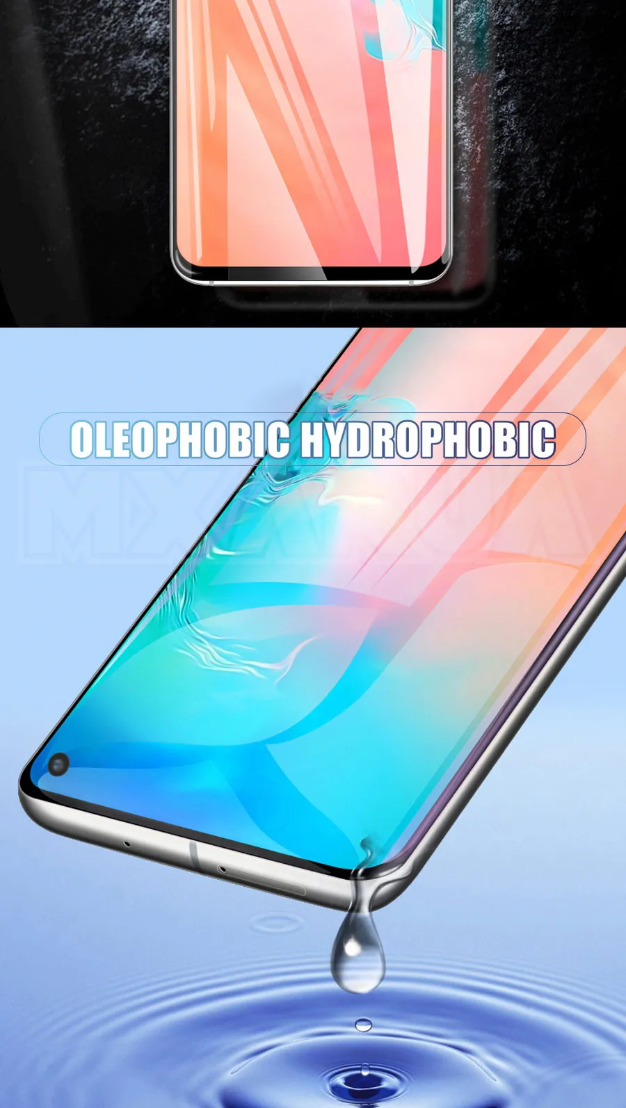 99D Гидрогелевая пленка, Защитная пленка для экрана для samsung Galaxy S10 S9 S8 Plus S10e A6 A8 ...