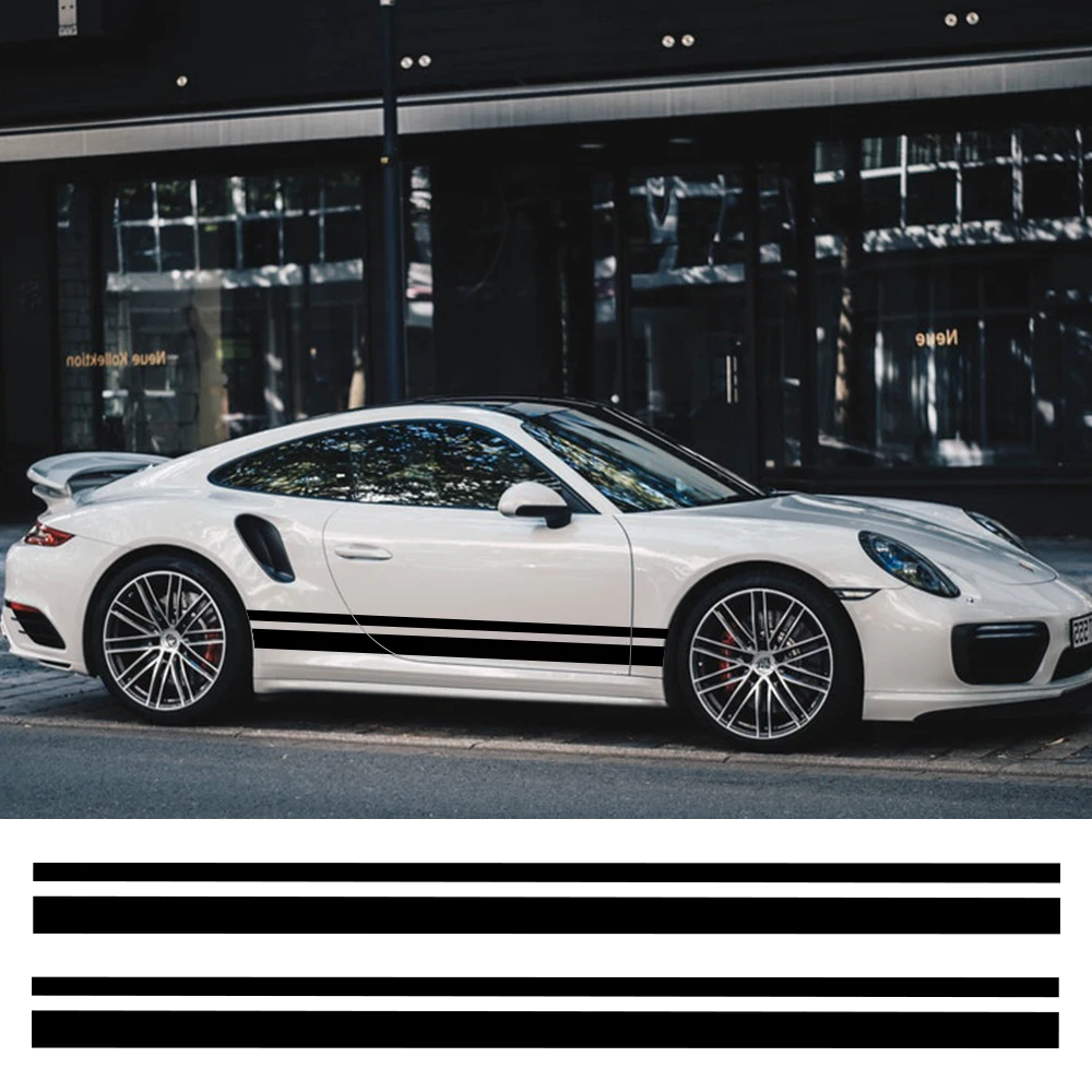 Pegatina-lateral-Universal-para-coche-pegatina-de-l-nea-de-cintura-para ...