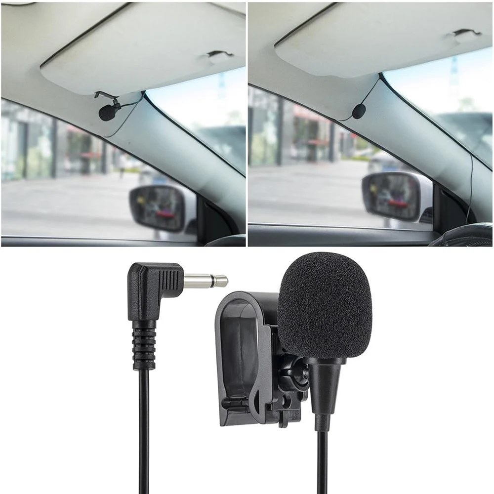 Car-Microphone-MIC-with-3-5mm-Audio-Jack-Plug-Clip-for-Handsfree ...