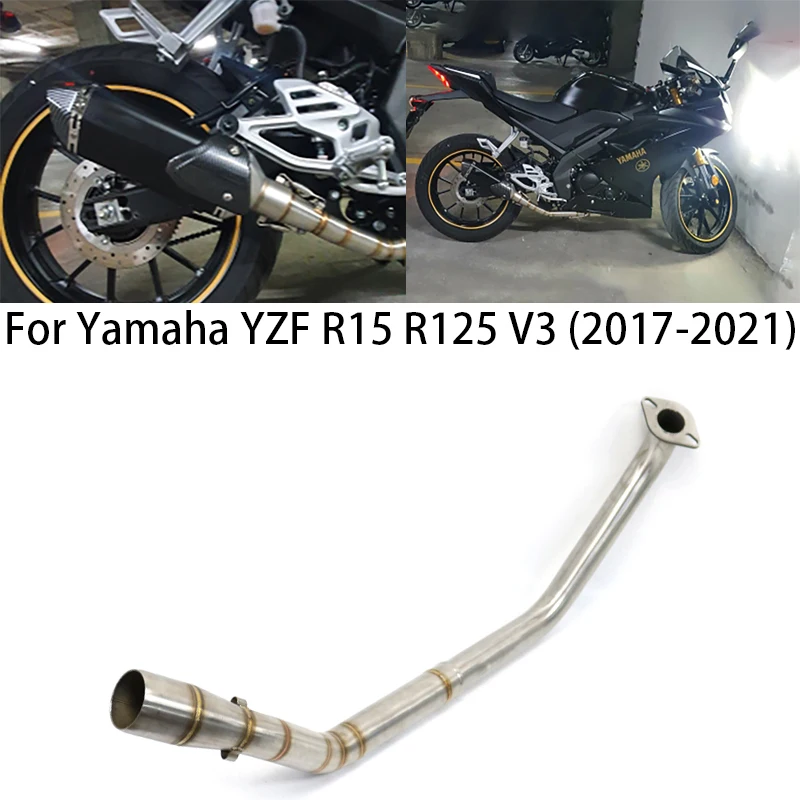 Slip-On-Motorcycle-Exhaust-Front-Middle-Link-Pipe-Muffler-Connector-For ...