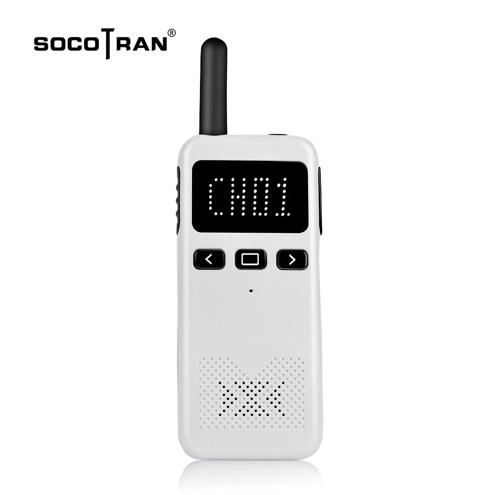 Mini Ultra Thin Walkie Talkie High Power Intercom Portable Two Way ...